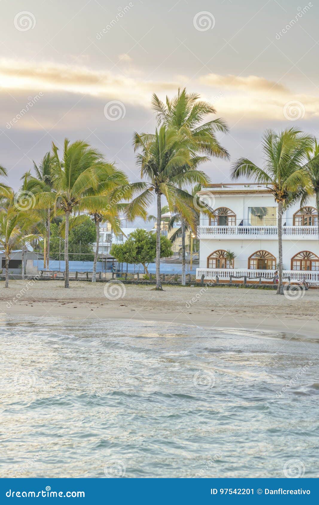 Isabela Island Beach, Galapagos, Ecuador Editorial Photo - Image of ...