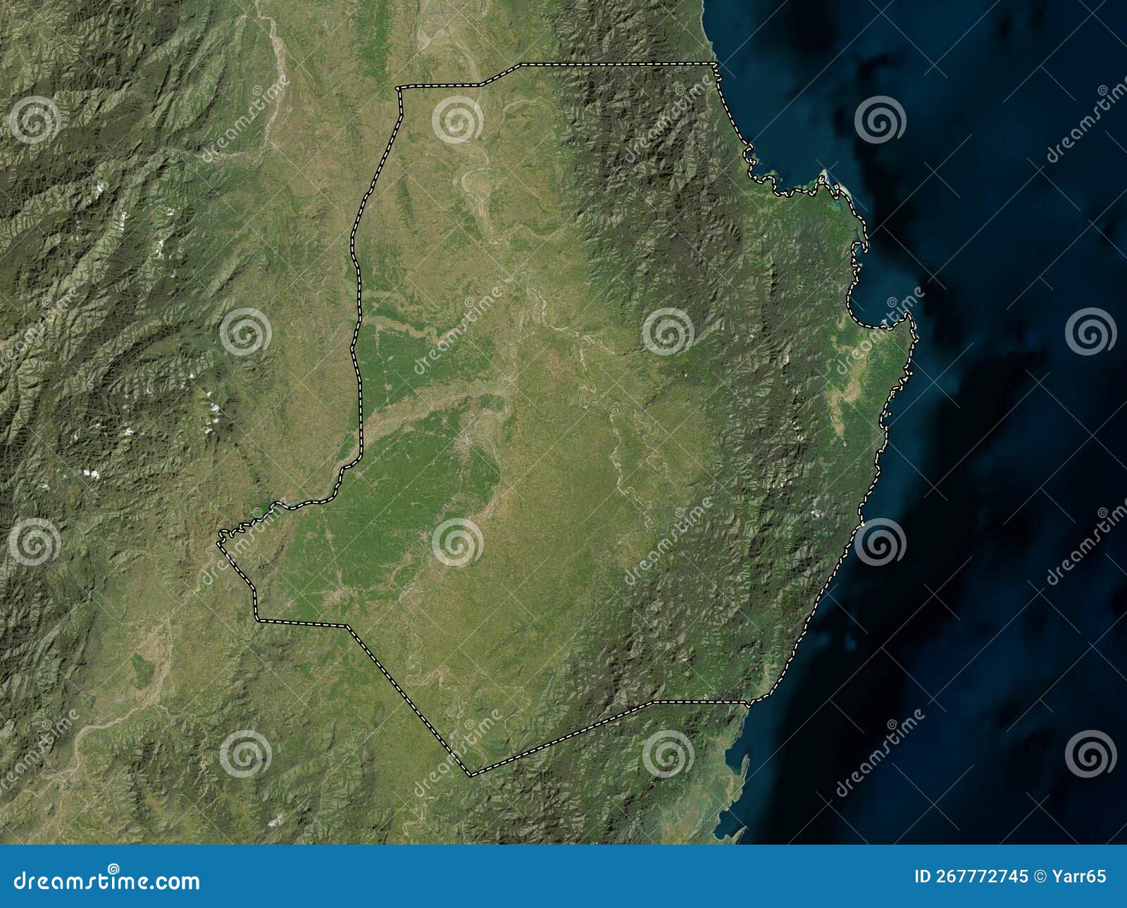 Isabela, Philippines. Low-res Satellite. No Legend Stock Illustration ...