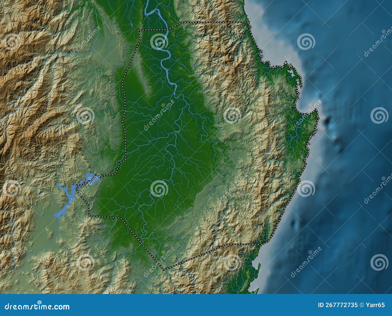 Isabela, Philippines. Physical. No Legend Stock Illustration ...