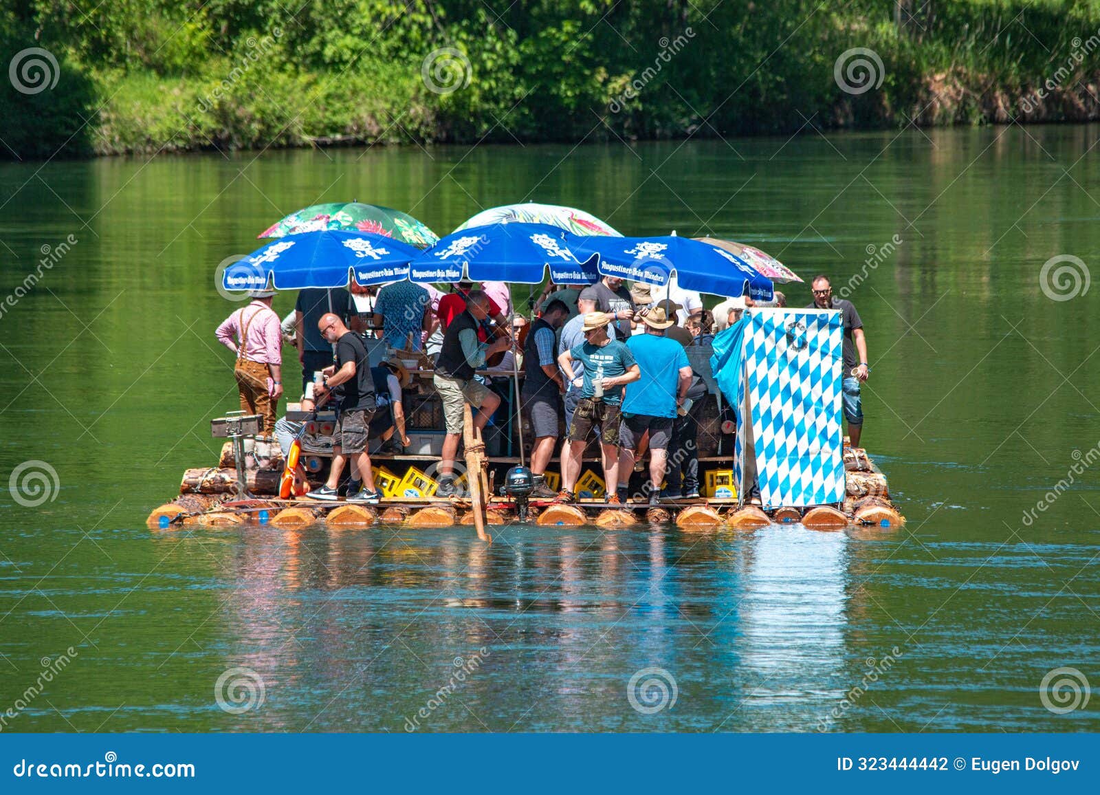 Isar Raft Trips with Isar Raft Event Editorial Photography - Image of ...