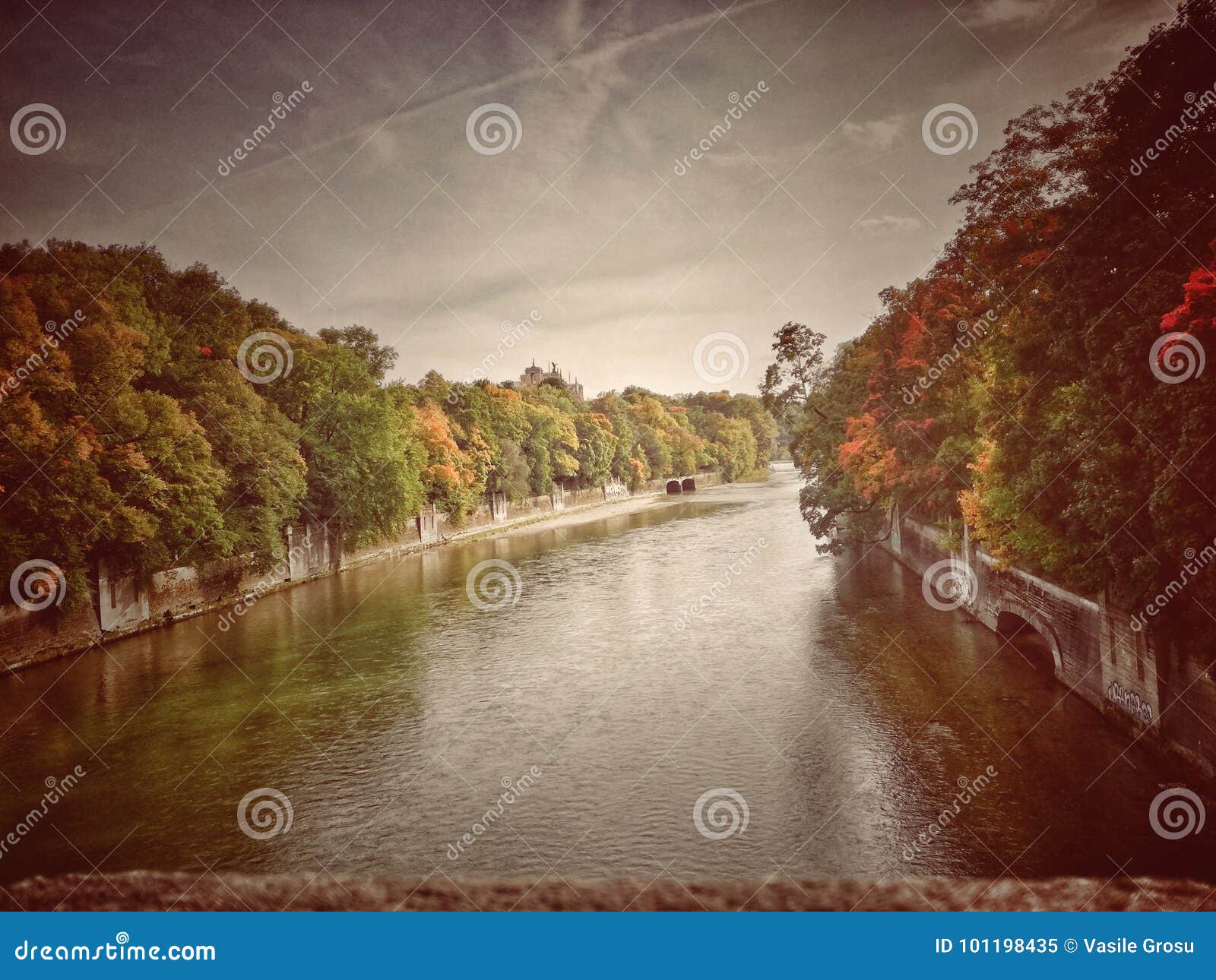 Isar river stock image. Image of style, river, munich - 101198435