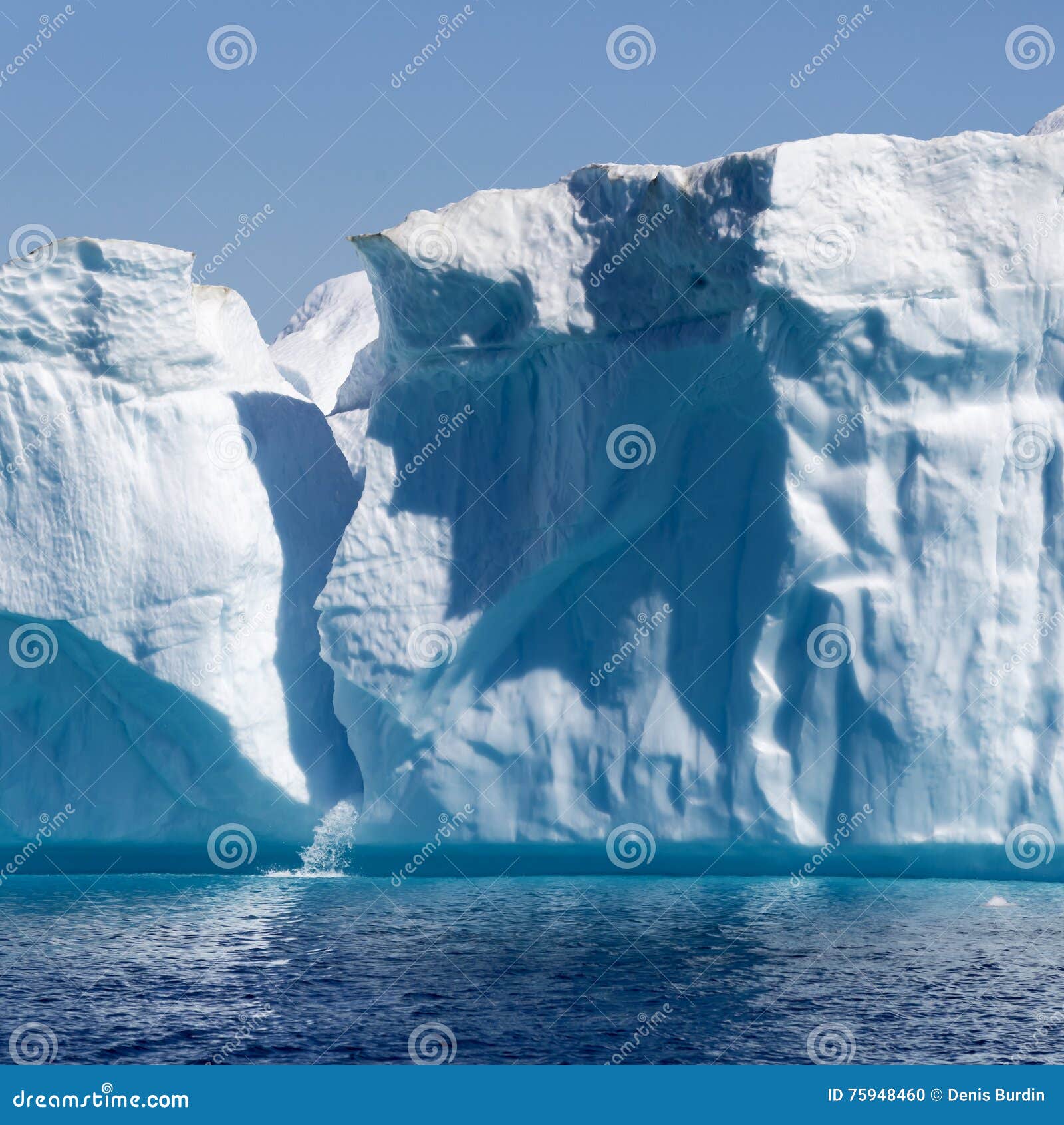 Isberg arkivfoto. Bild av isberg, jord, ekologi, klimatologi - 75948460