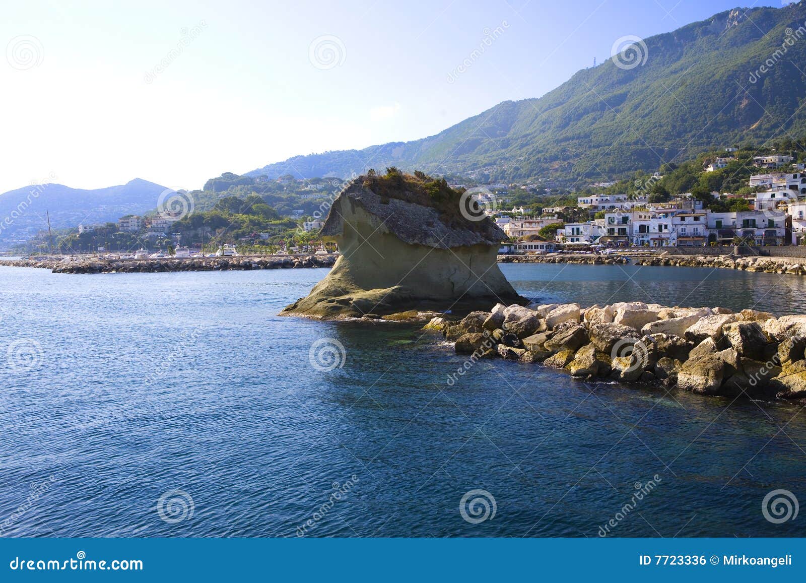 Ischia stock photo. Image of ischia, procida, sorrento - 7723336