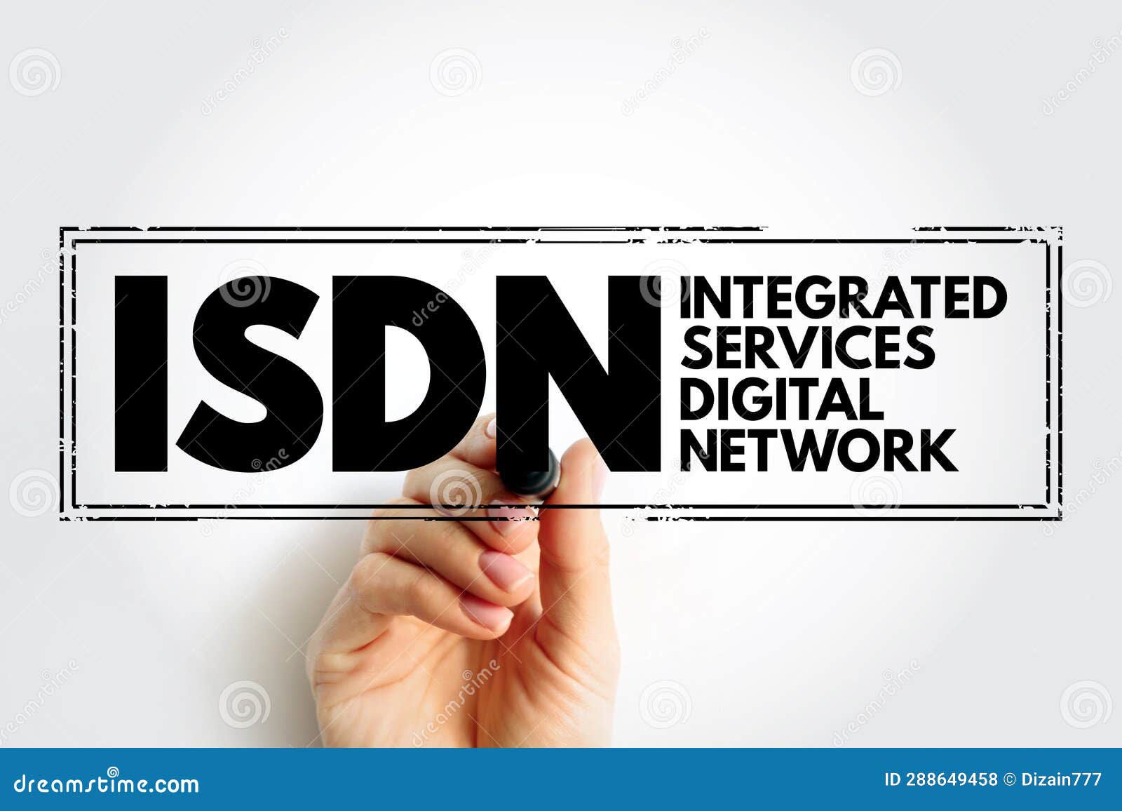 ISDN Integrated Services Digital Network - Set of Communication ...