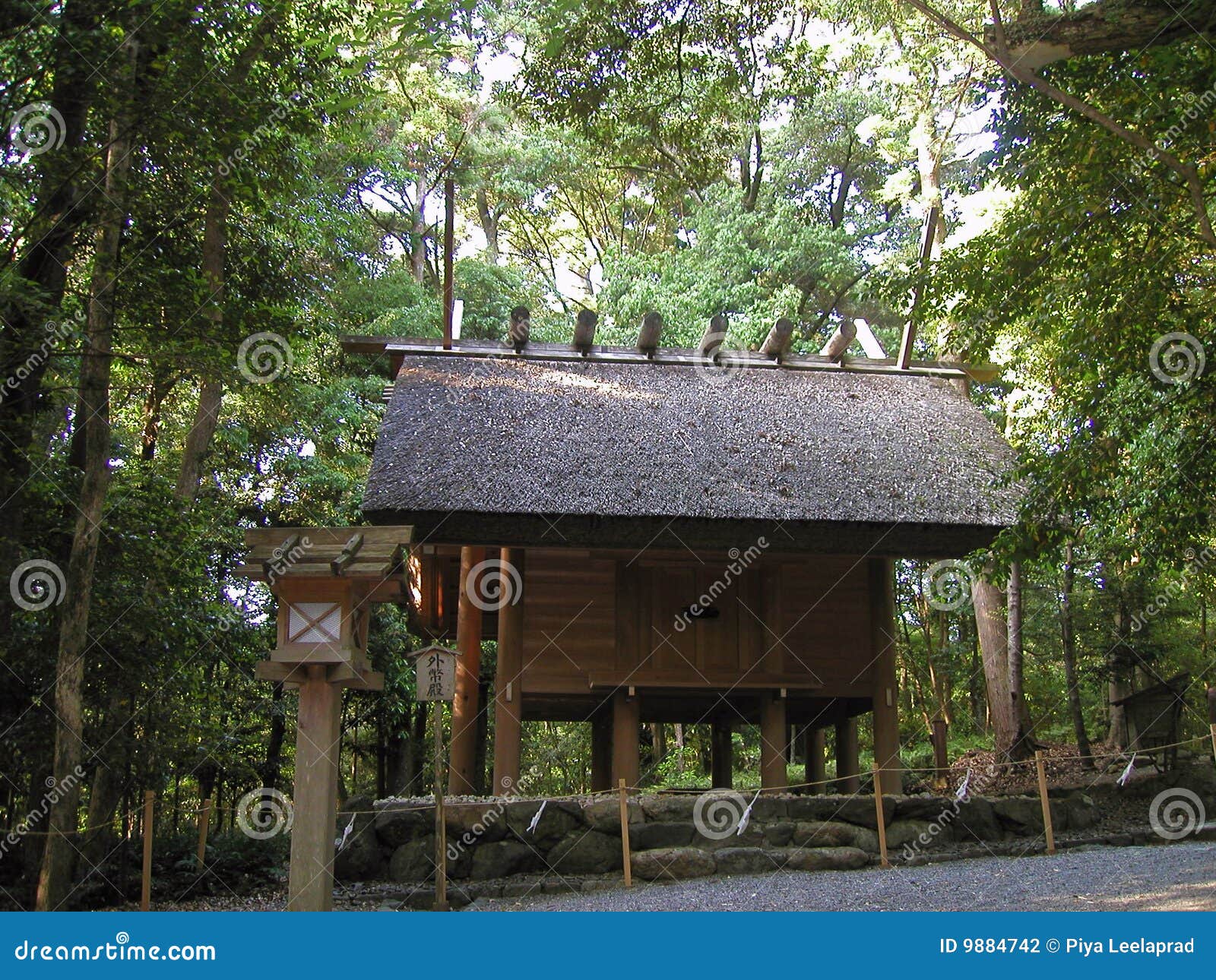 Ise Shrine stock photo. Image of architecture, japan, tradition - 9884742