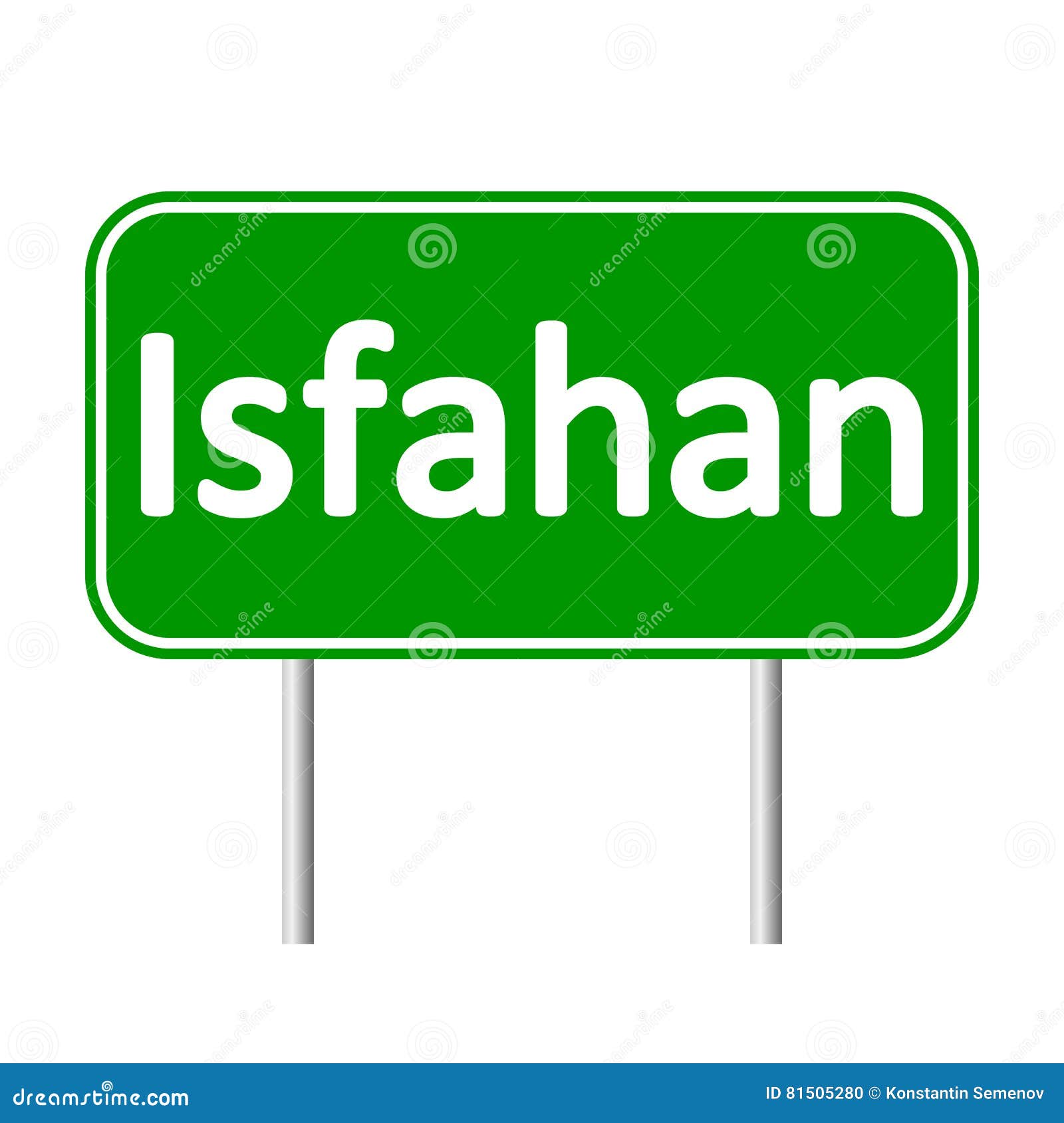 Isfahan Road Sign Stock Illustrations – 4 Isfahan Road Sign Stock ...