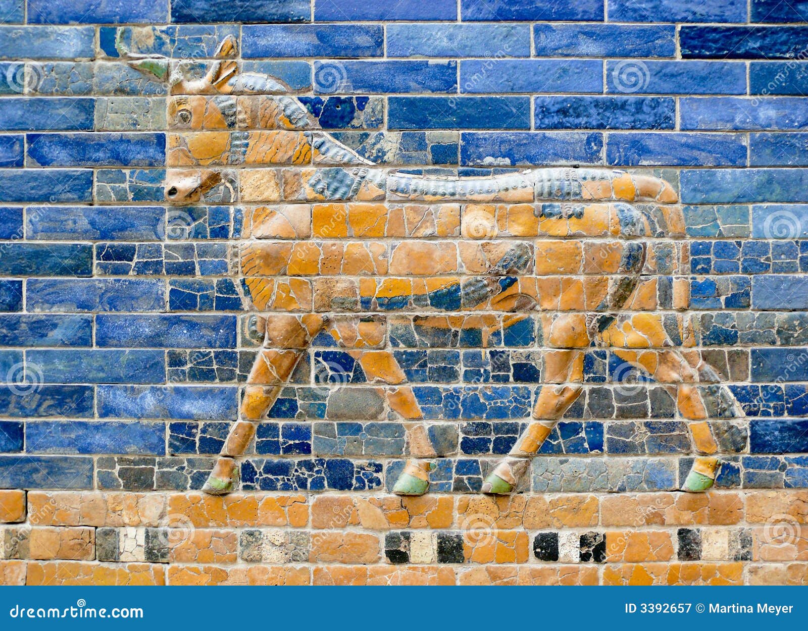 Ishtar Gate editorial photography. Image of relief, berlin - 3392657