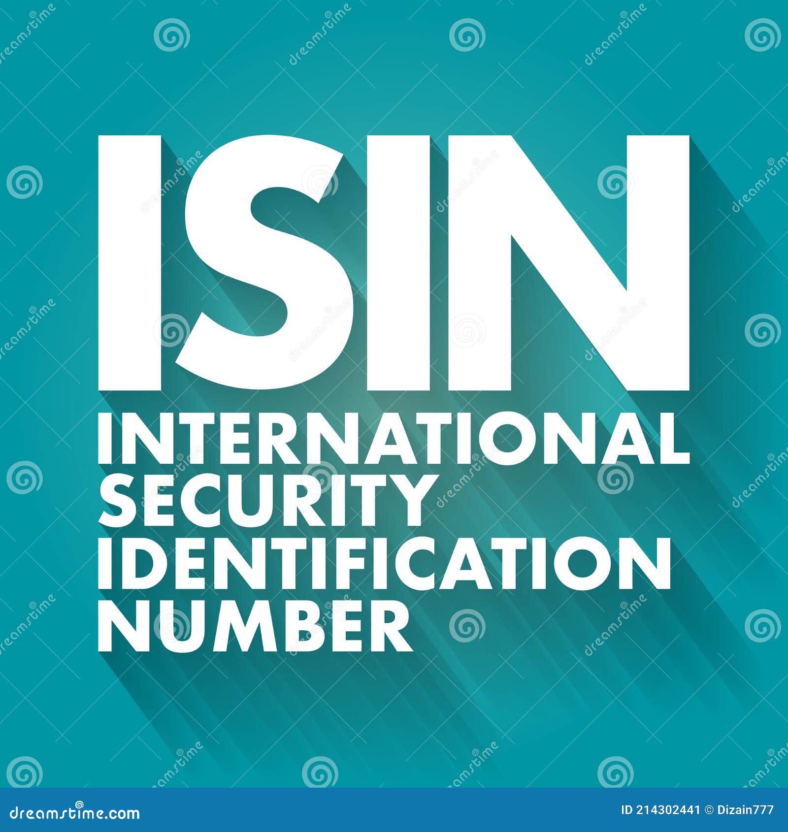 ISIN International Security Identification Number - 12-digit ...