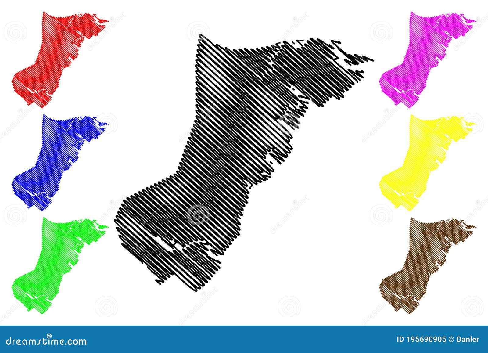 Iskandar Puteri City Malaysia, Johor State Map Vector Illustration ...