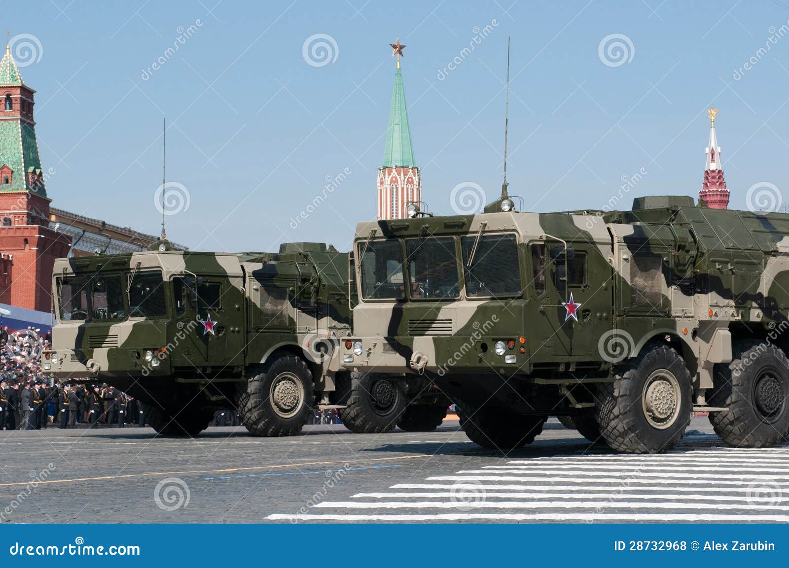 Iskander missile system editorial stock photo. Image of destruction ...
