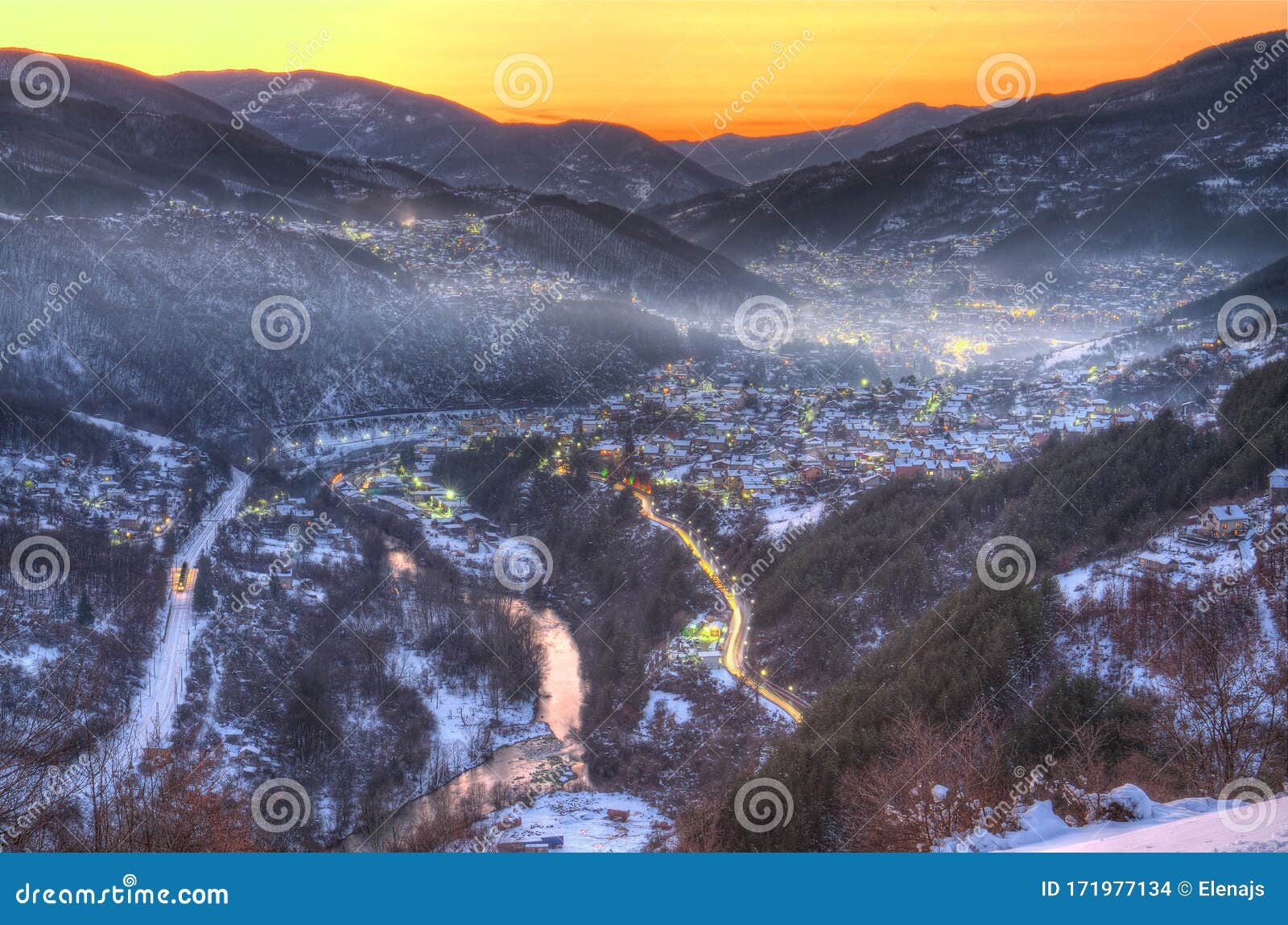 Iskar Gorge, Iskar River, Stara Planina /Balkan Mountain/ and Svoge ...