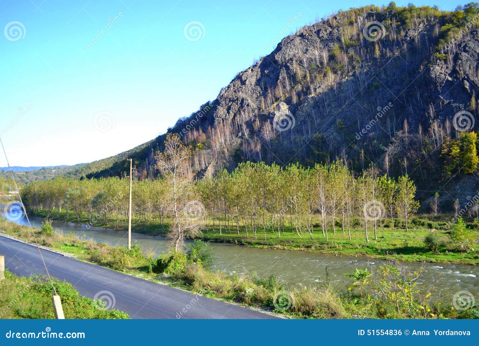 Iskar river,Bulgaria stock photo. Image of landscape - 51554836