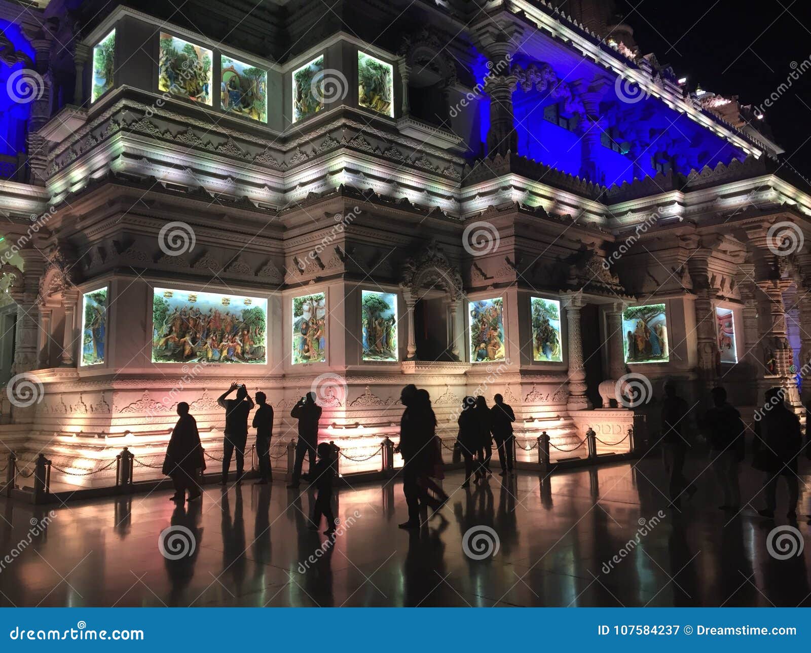 ISKON Temple Vrindavan, India, Sri Krishna Balaram Mandir Is A Gaudiya ...