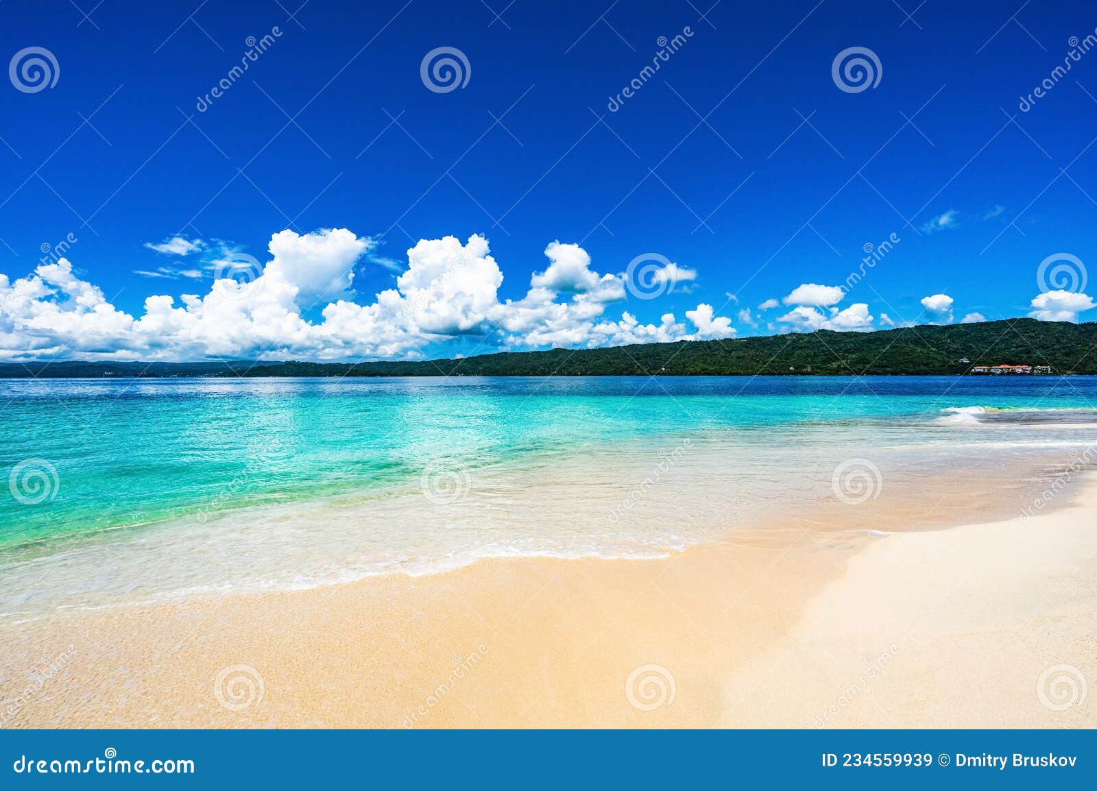 Isla Bacardi En La Playa Paradisiaca Imagen De Archivo Imagen De Costa Tranquilidad 234559939
