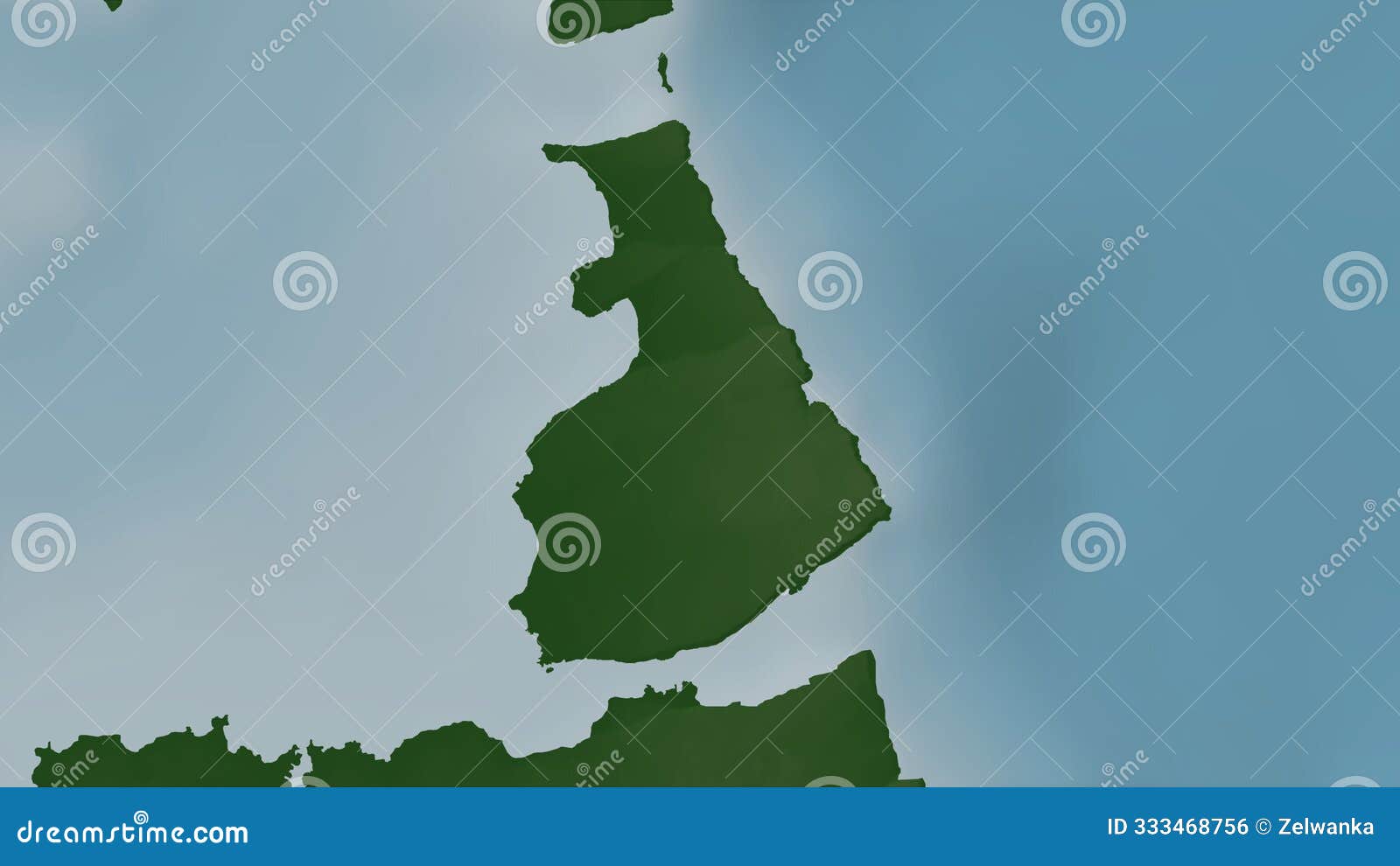 Isla Baltra. Ecuador. Physical Stock Illustration - Illustration of ...