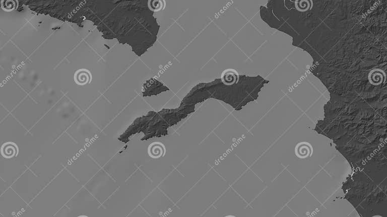 Isla Cebaco. Panama. Bilevel Stock Illustration - Illustration of ocean ...