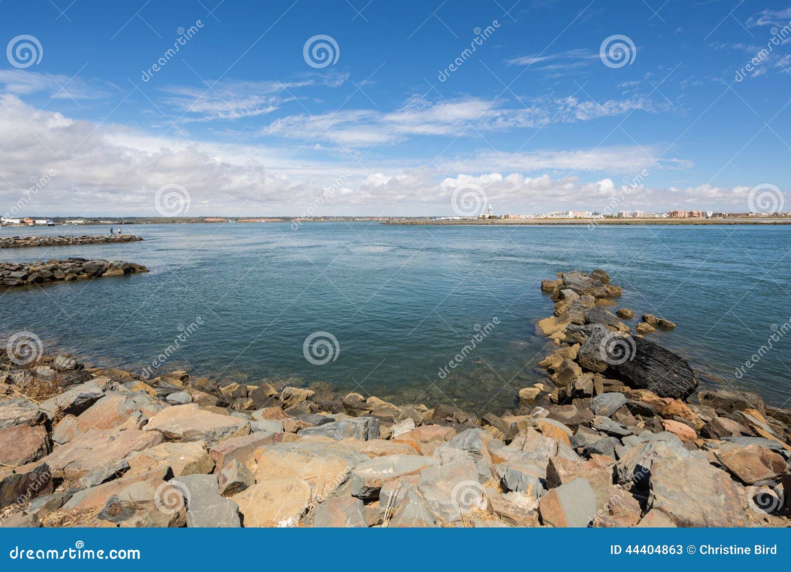 Isla Cristina De Punta De Moral, Ayamonte, Espanha Imagem de Stock ...