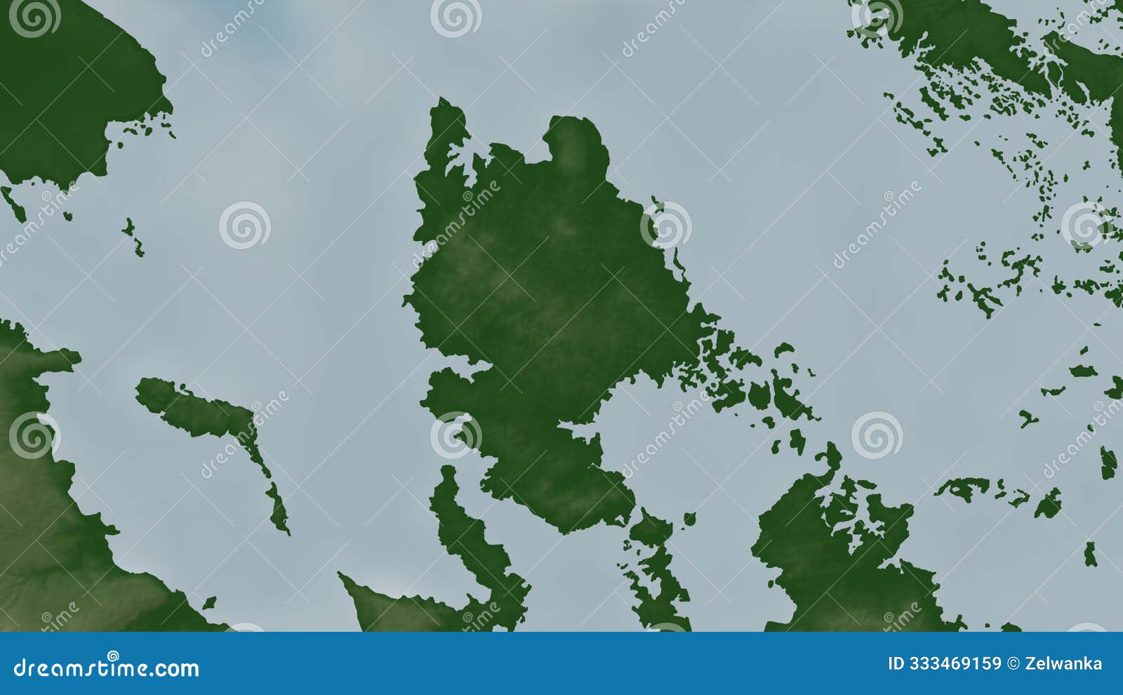 Isla Cristobal. Panama. Location Diagram. Yellow Stock Photo ...