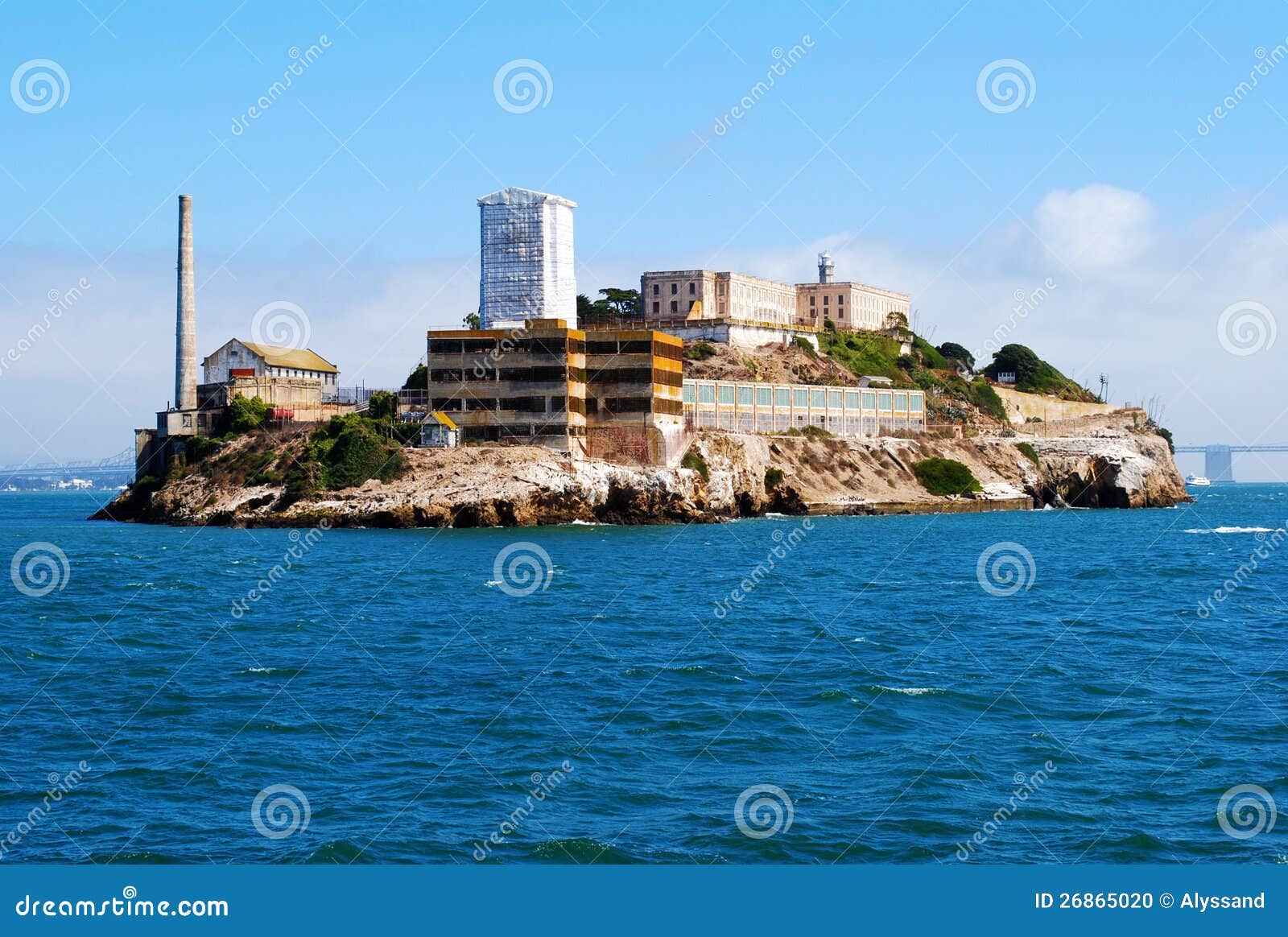 Isla de Alcatraz foto de archivo. Imagen de exterior - 26865020