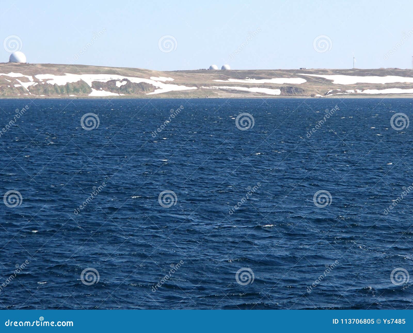 Isla De Bering El Mar De Bering, Comandante Islands Imagen de archivo ...