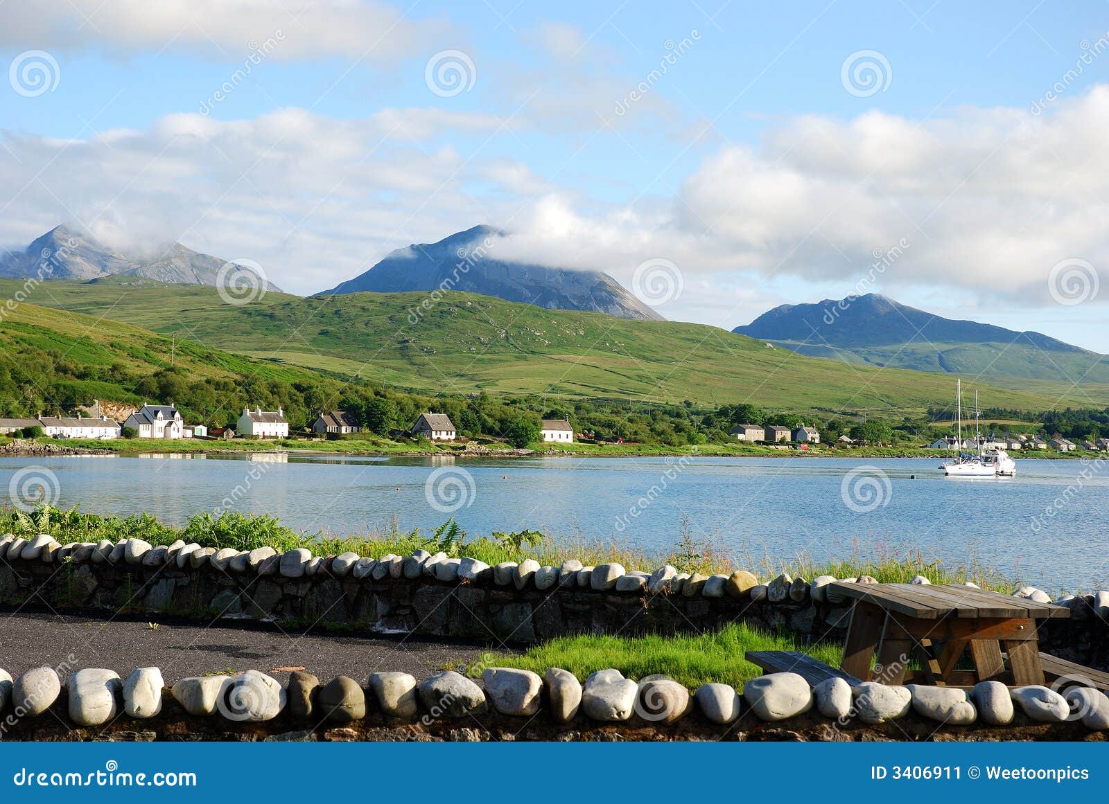 Isla De Craighouse Del Jura Imagen de archivo - Imagen de escocia ...