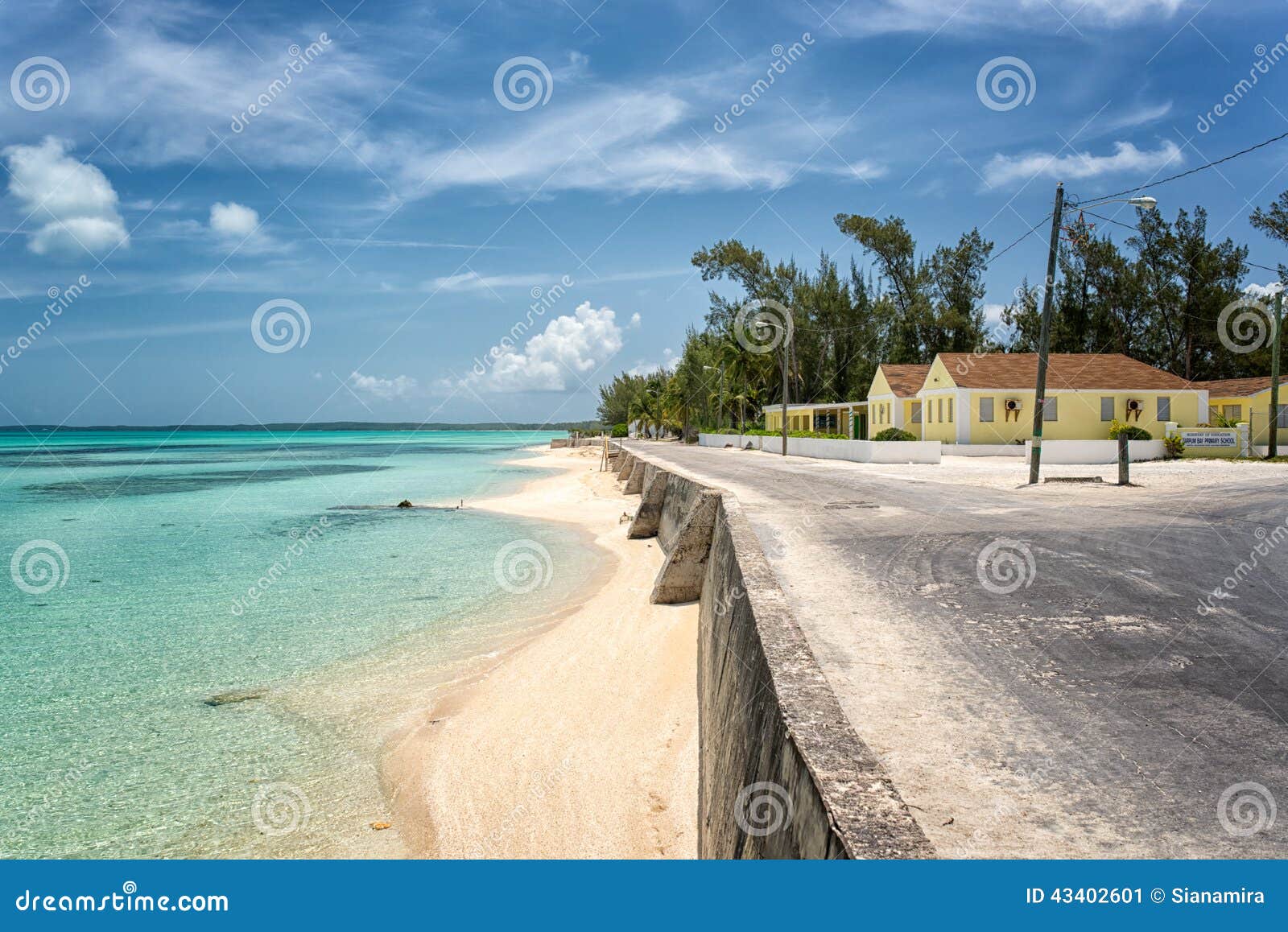Isla de Eleuthera, Bahamas imagen de archivo. Imagen de paisaje - 43402601