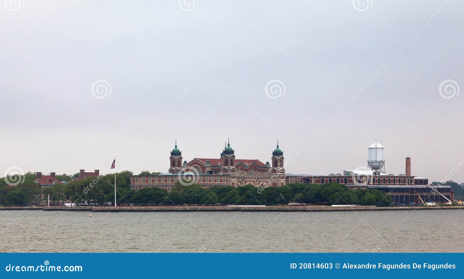 Isla De Ellis New York City Imagen de archivo - Imagen de isla, estados ...