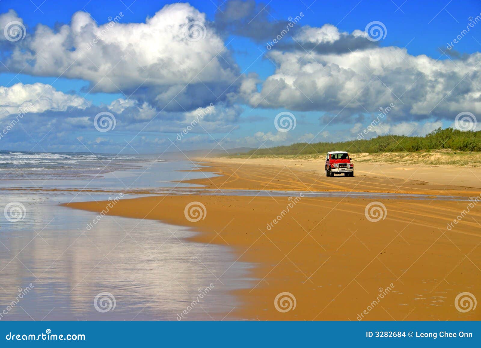 Isla de Fraser, Australia foto de archivo. Imagen de movimiento - 3282684