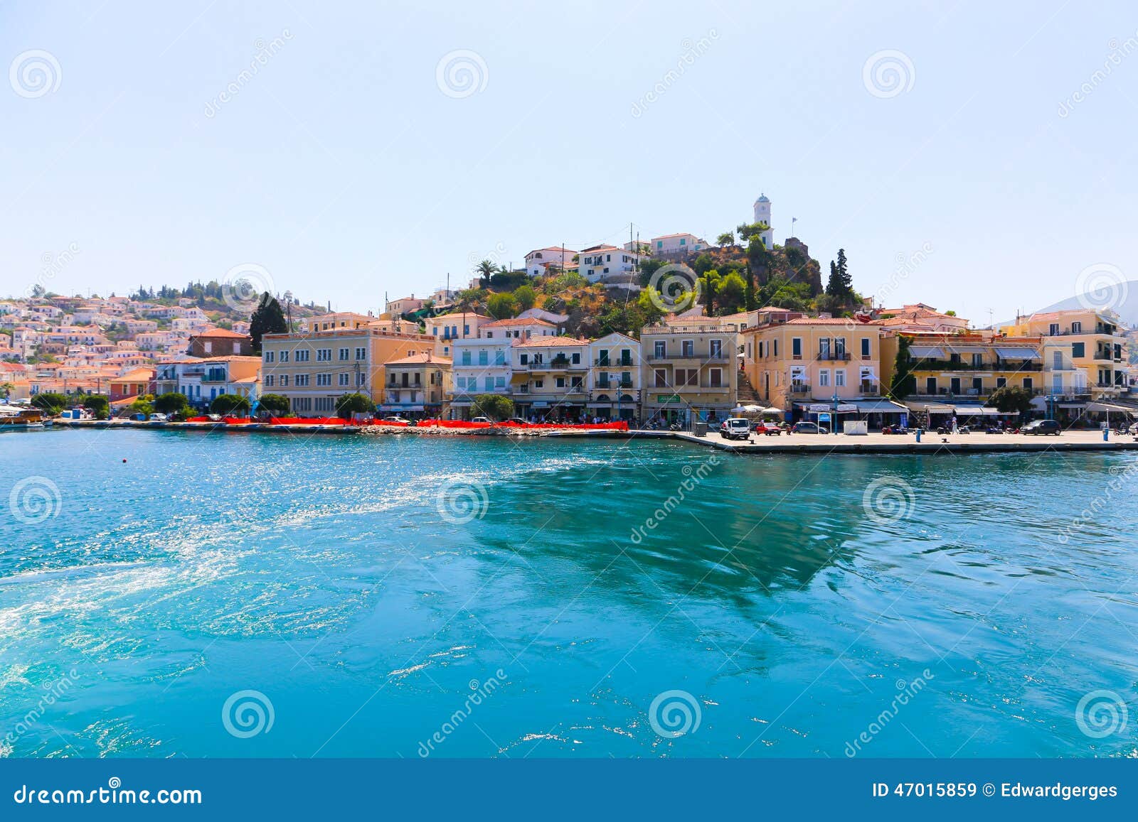 Isla de Grecia - Hydra imagen de archivo editorial. Imagen de hermoso ...