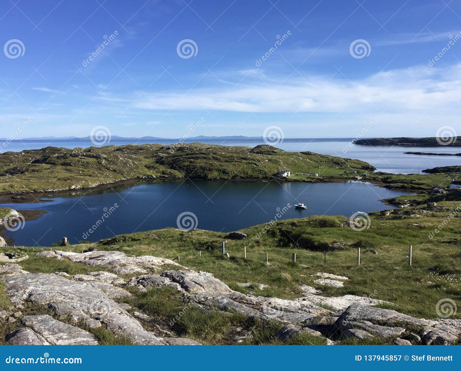 Isla De Harris, Hebrides Externo Imagen de archivo - Imagen de escena ...