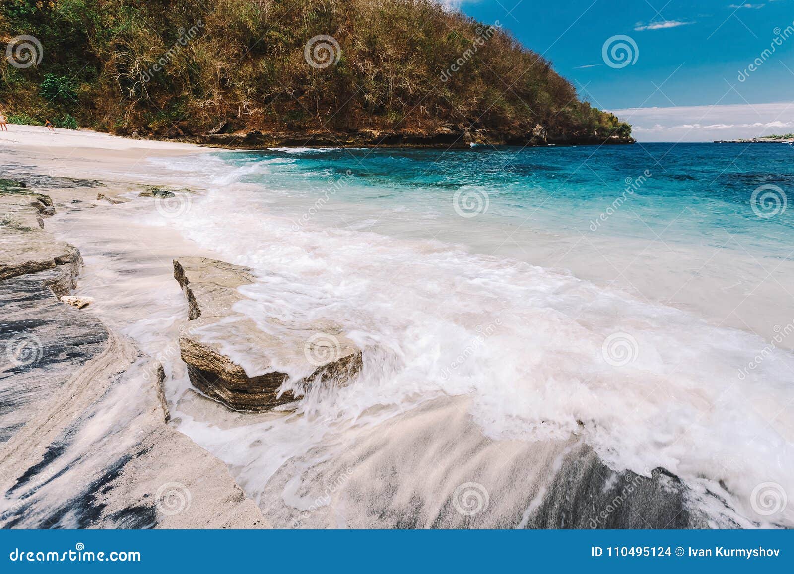 Isla De Nusa Penida Indonesia Foto de archivo - Imagen de cubo, isla ...