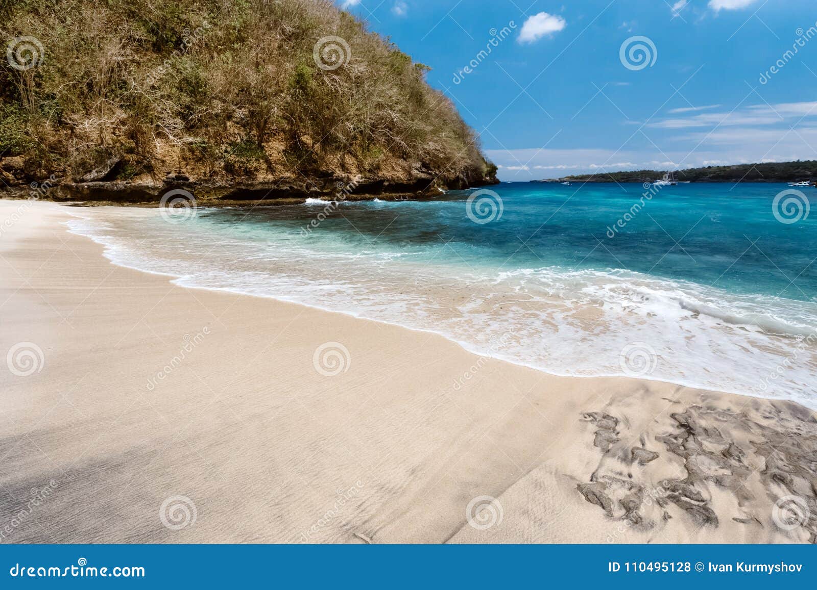 Isla De Nusa Penida Indonesia Foto de archivo - Imagen de recorrido ...