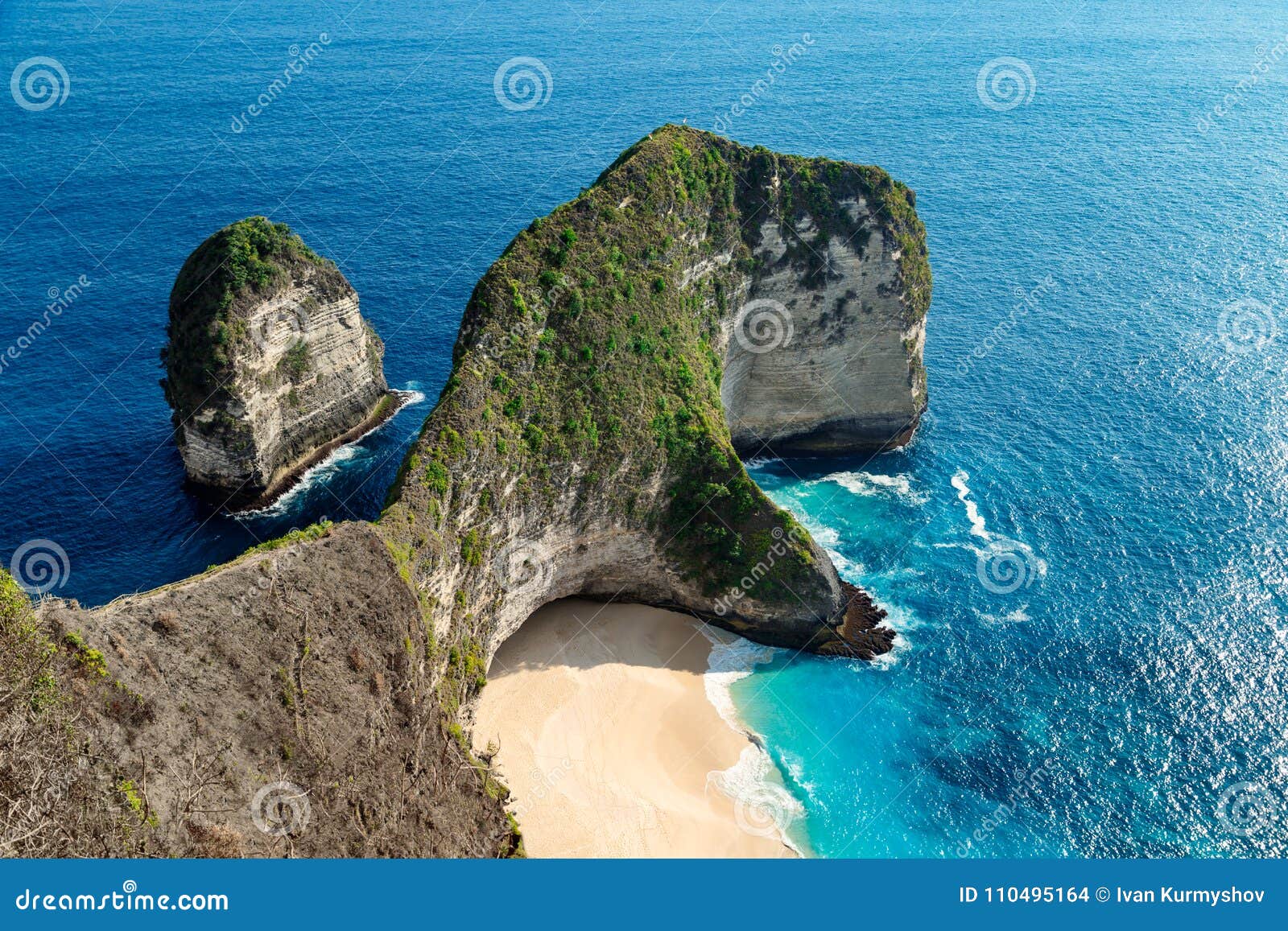 Isla De Nusa Penida Indonesia Foto de archivo - Imagen de paisaje ...