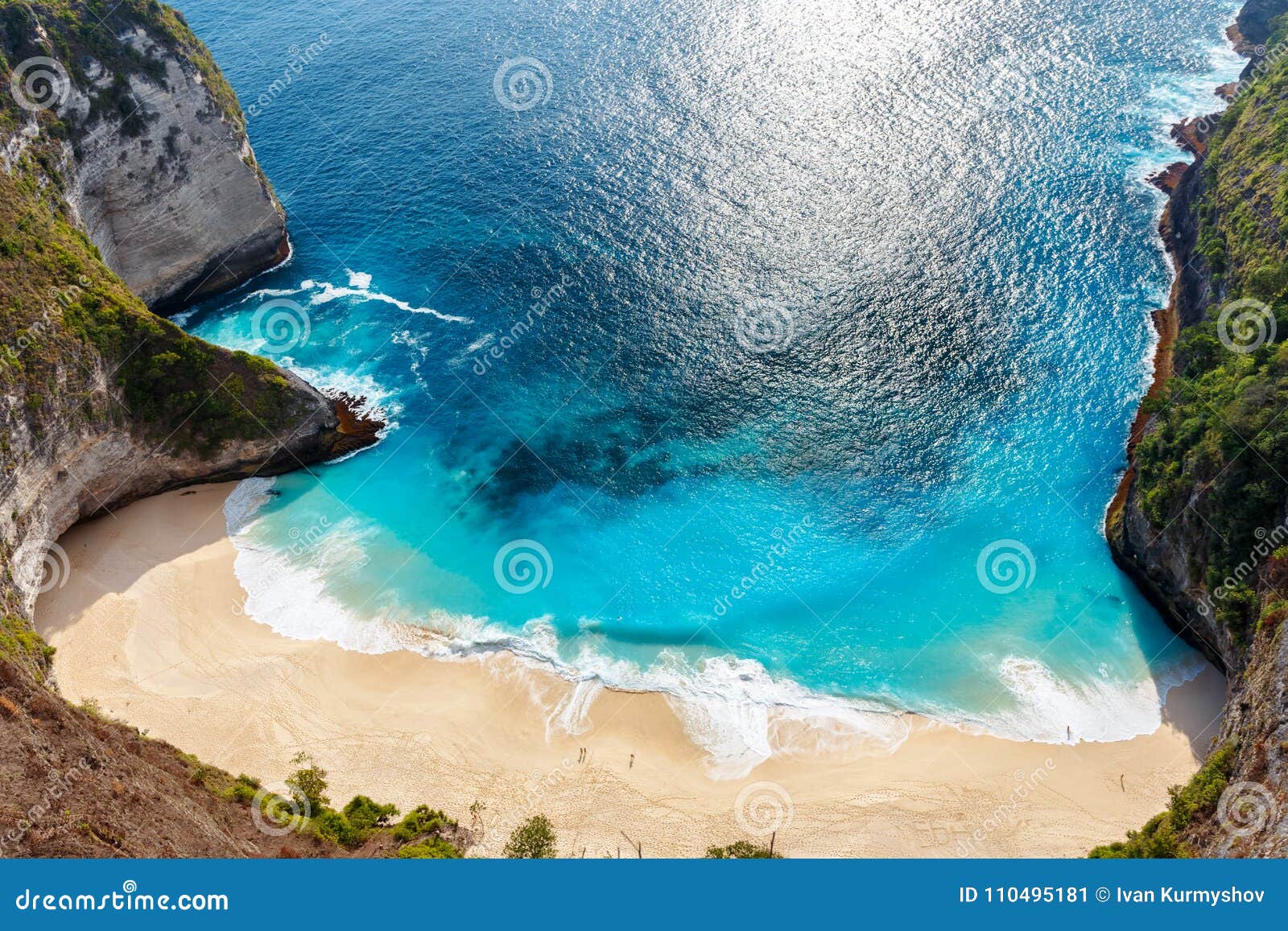Isla De Nusa Penida Indonesia Imagen de archivo - Imagen de azul, roca ...