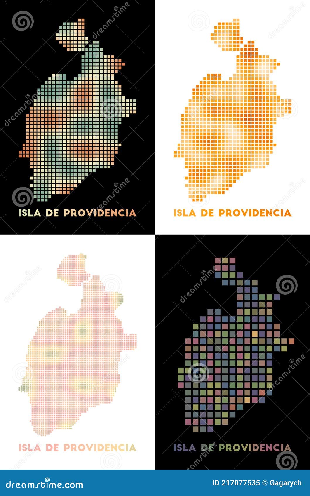 Isla de Providencia map. stock vector. Illustration of north - 217077535