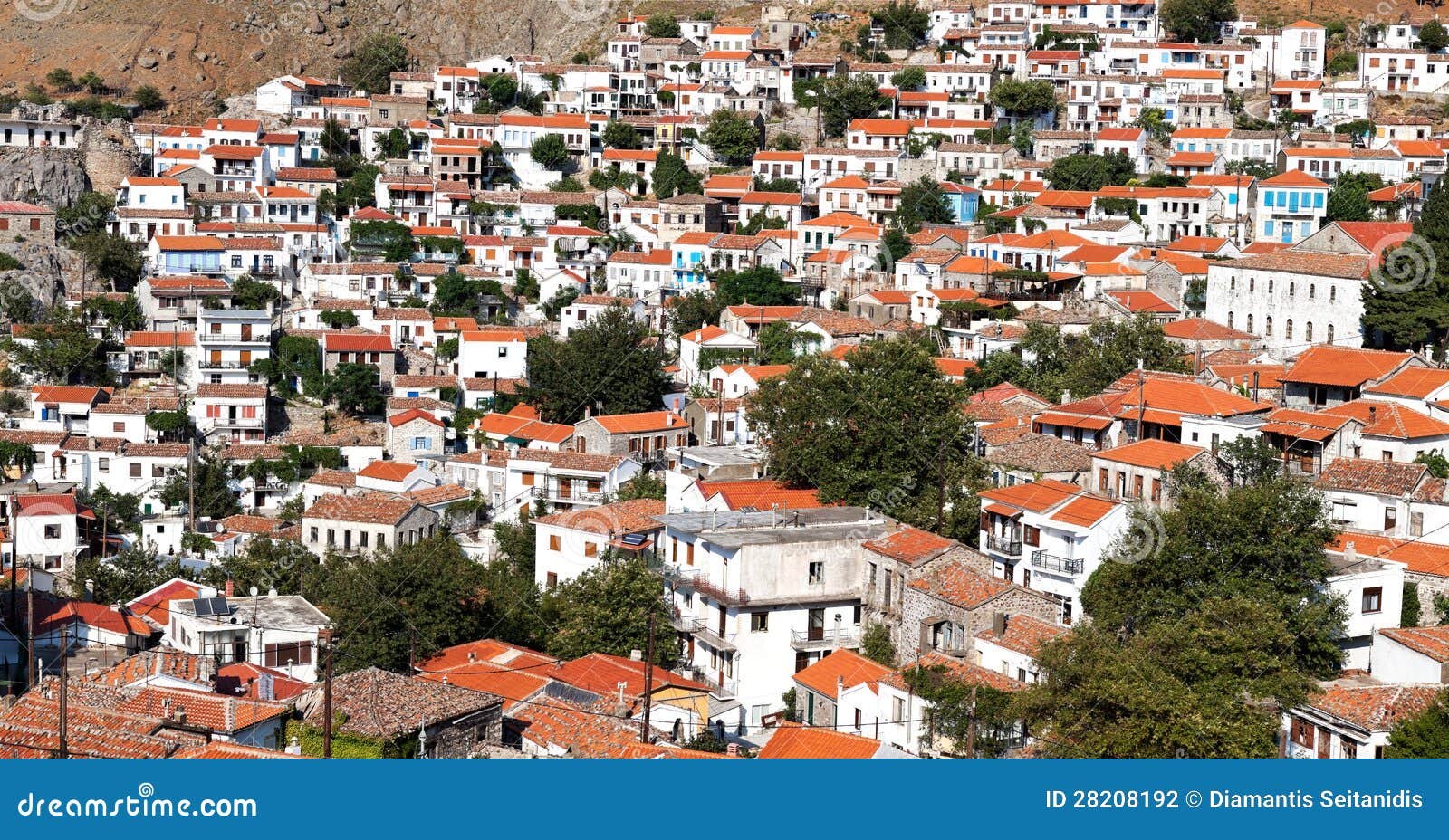 Isla De Samothraki - Grecia Foto de archivo - Imagen de residencial ...