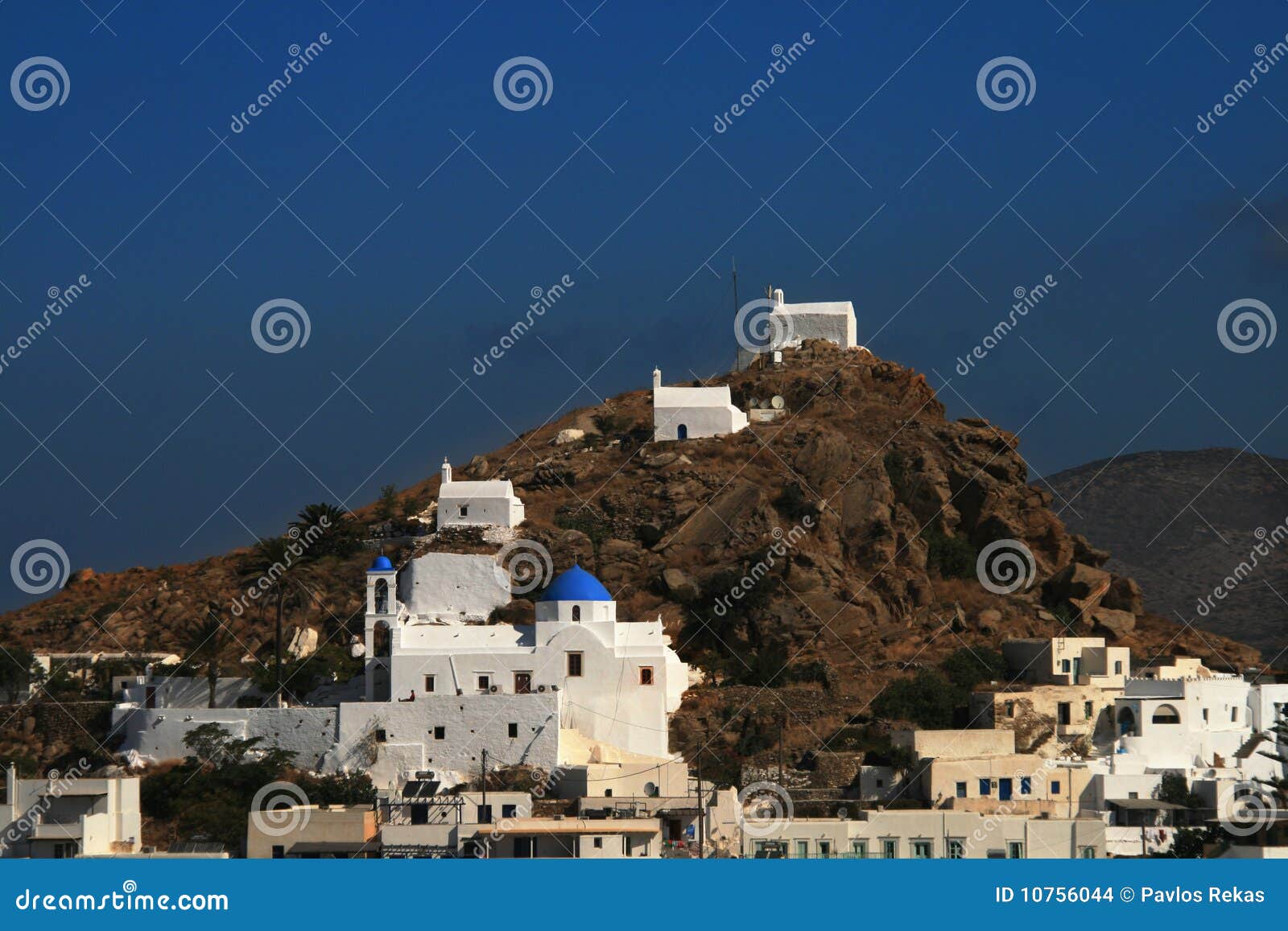 Isla del IOS, Grecia, foto de archivo. Imagen de ocio - 10756044