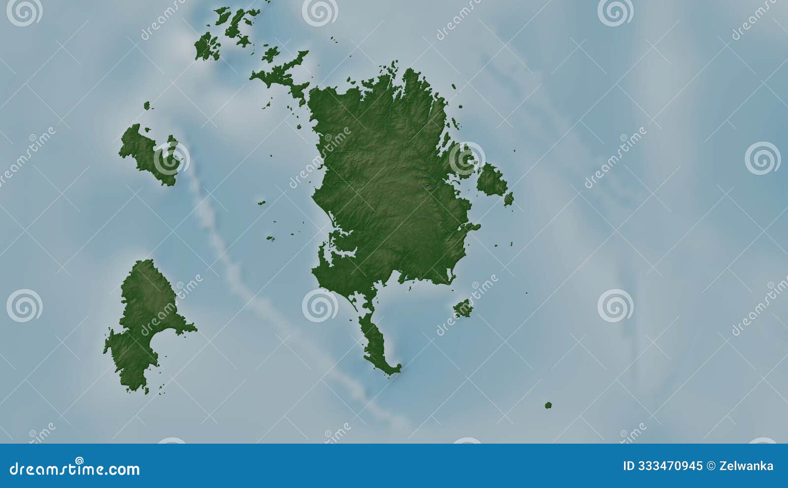 Isla Del Rey. Panama. Physical Stock Illustration - Illustration of ...