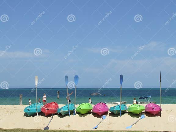 Isla Kayaking foto de archivo. Imagen de afuera, playas - 1845666