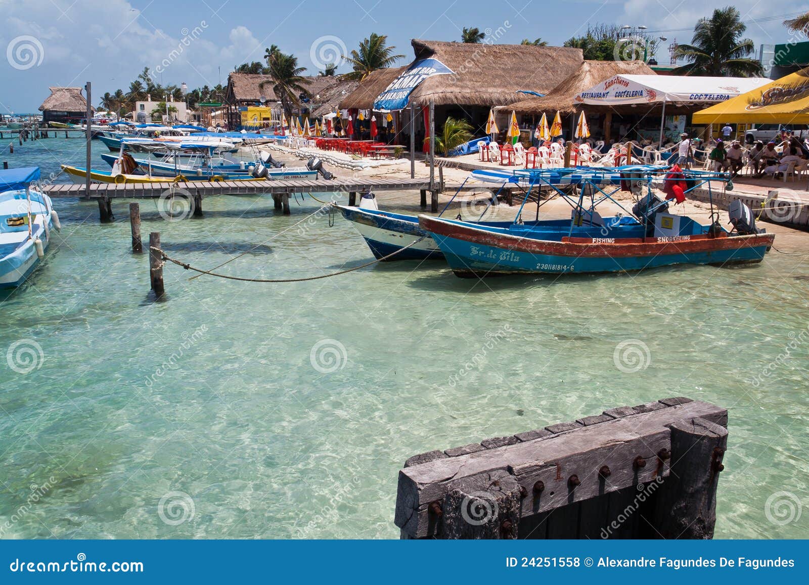 Isla Mujeres Cancun Yucatan Mexique Photo stock éditorial - Image du ...