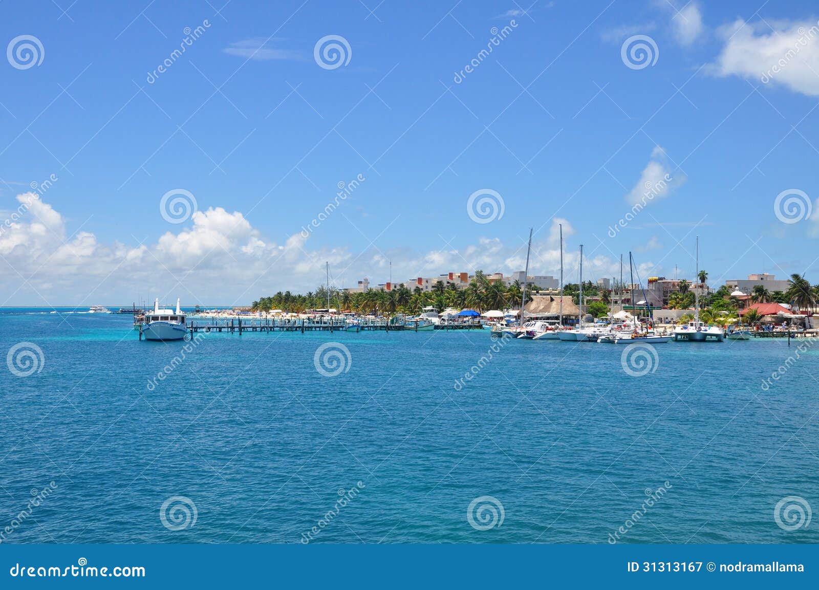 Isla Mujeres, México imagen de archivo. Imagen de paisaje - 31313167