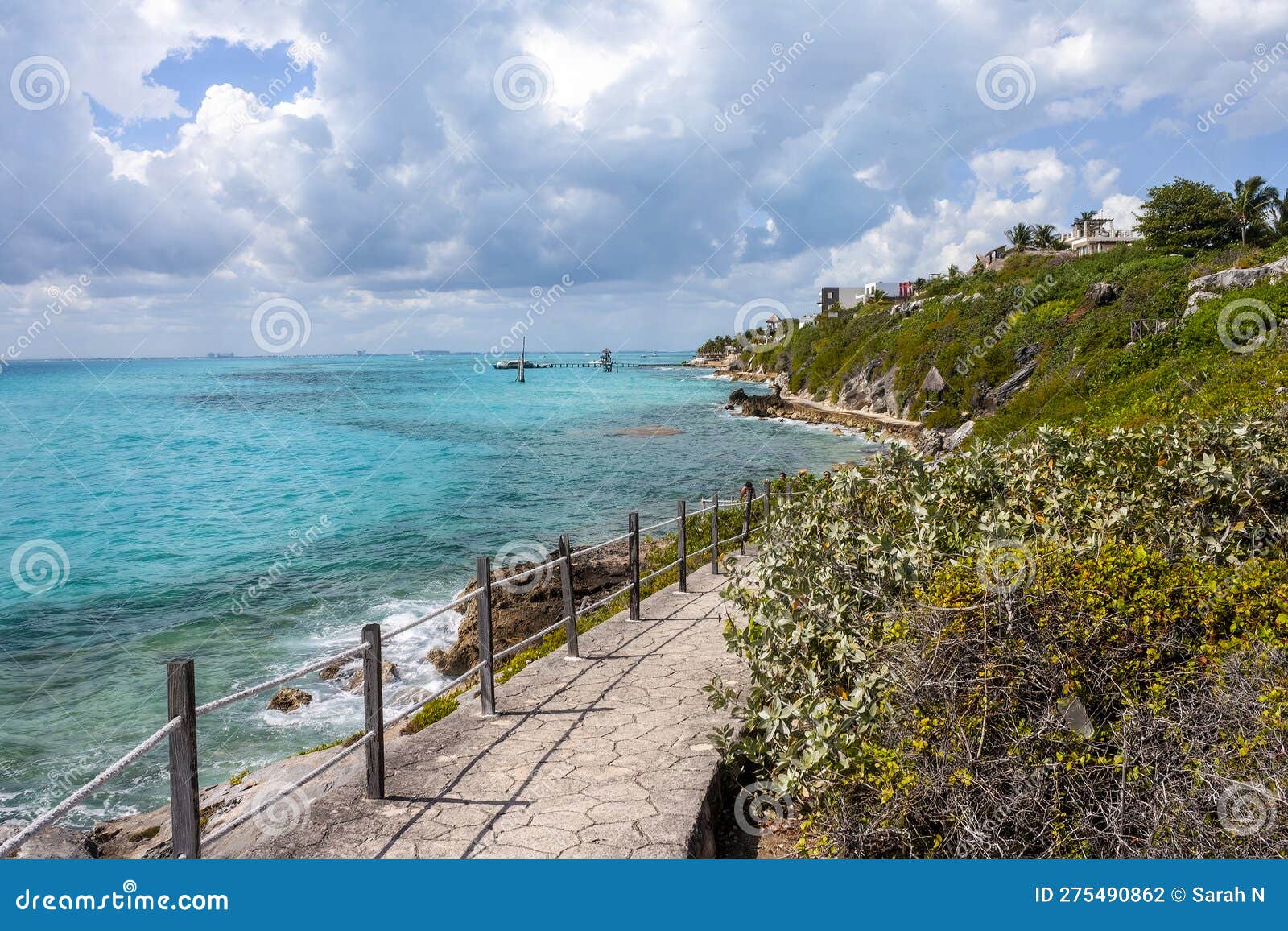 Isla Mujeres Punta Sur stock photo. Image of cancun - 275490862