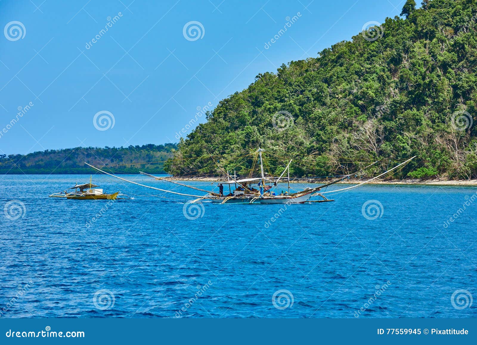 Isla Palawan Filipinas De Linapacan Imagen de archivo - Imagen de cubo ...