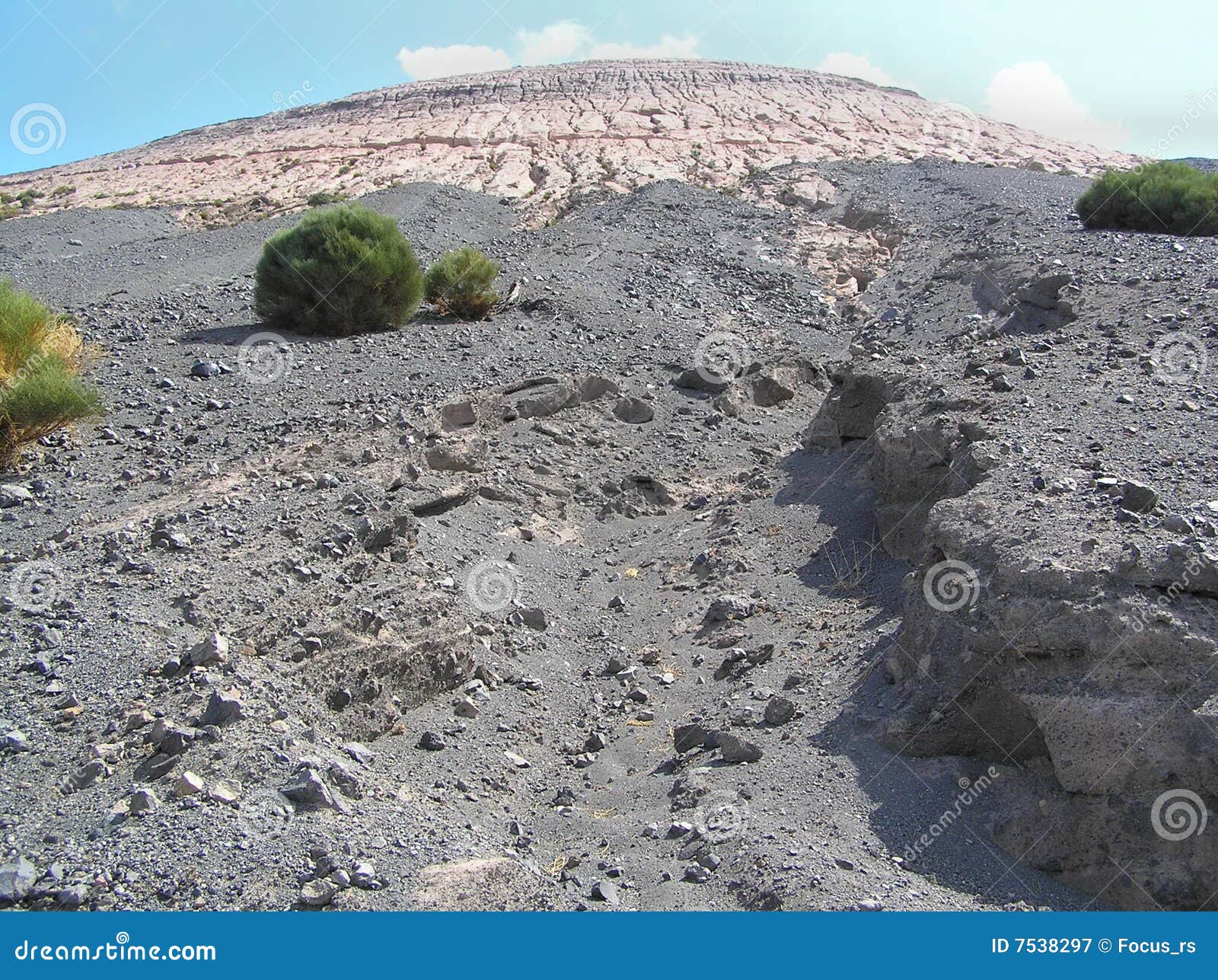 Isla Vulcano imagen de archivo. Imagen de quemadura, sicilia - 7538297