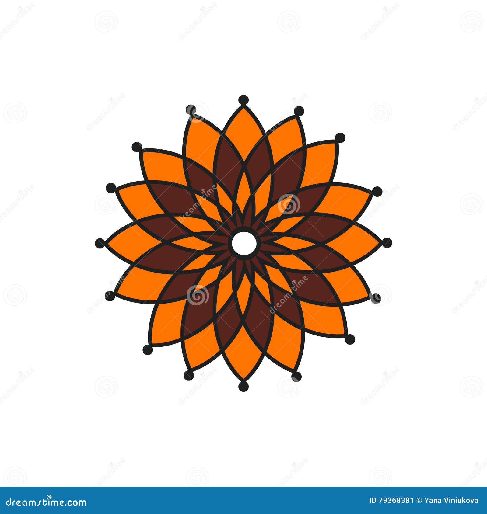 Islam, Arabic, Indian, Ethnic Element. Vector Flower Stock Illustration ...