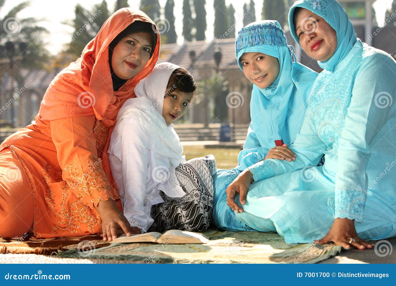 Islam Family, Ramadan stock photo. Image of female, faith - 7001700