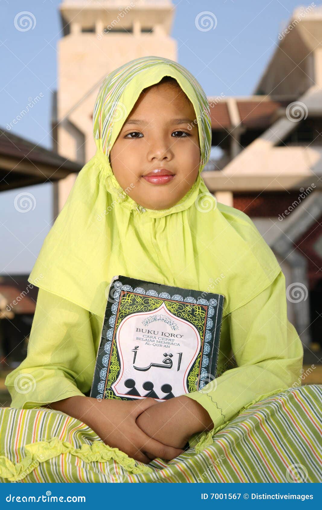 Islam-Kind stockbild. Bild von moslems, gesicht, zicklein - 7001567