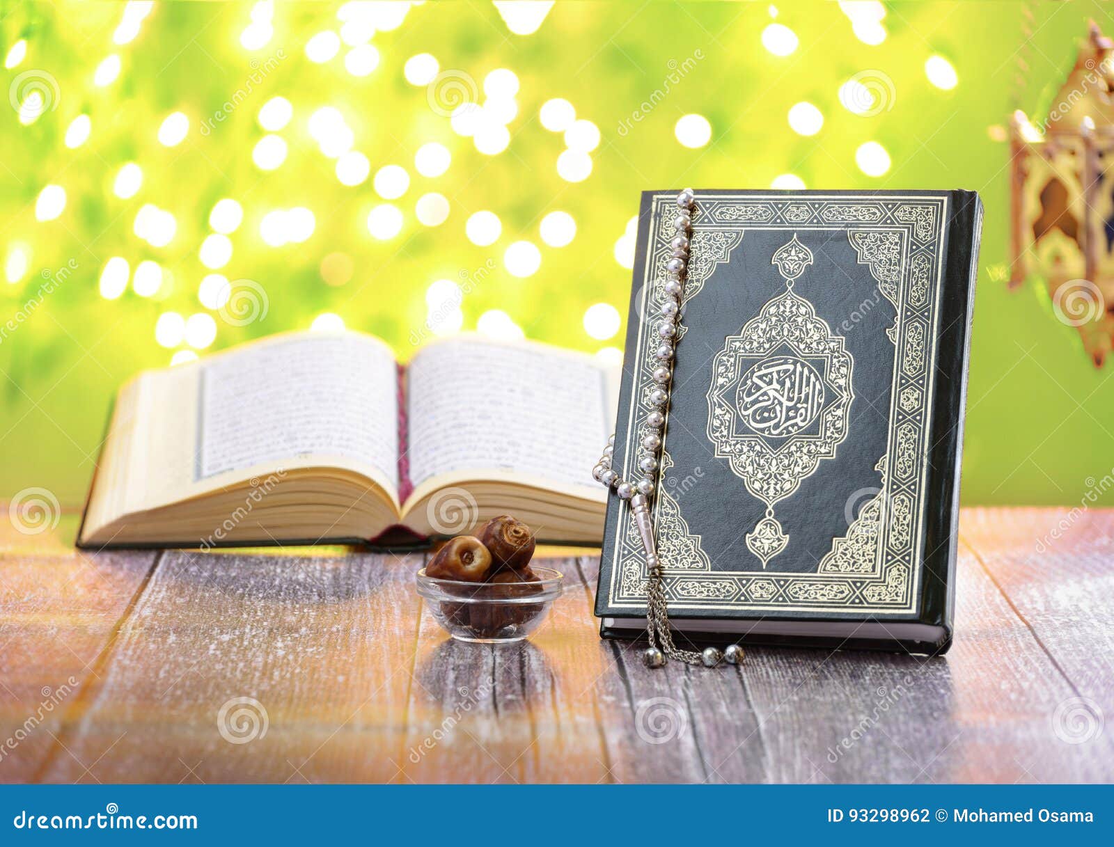Islam Religion Traditional Objects, Ramadan Concept Stock Photo - Image ...