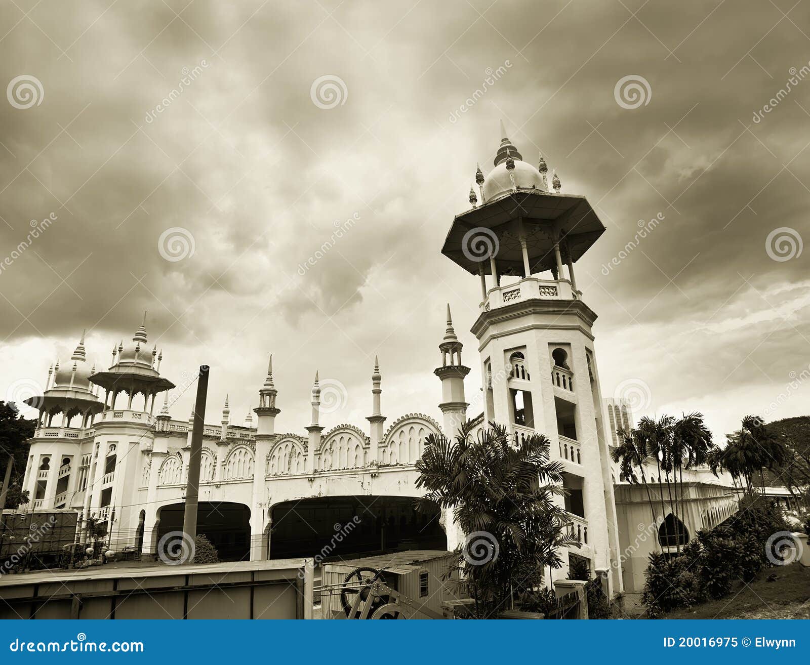 Islam style train station stock image. Image of landmark - 20016975