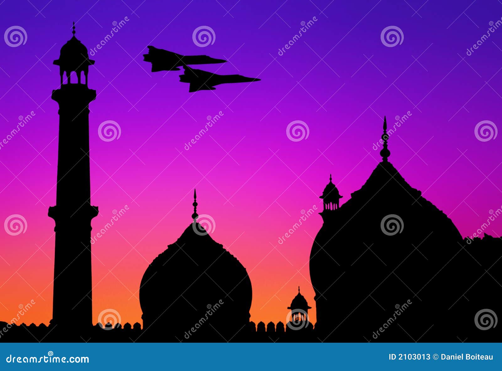Islam war stock illustration. Illustration of blue, purple - 2103013